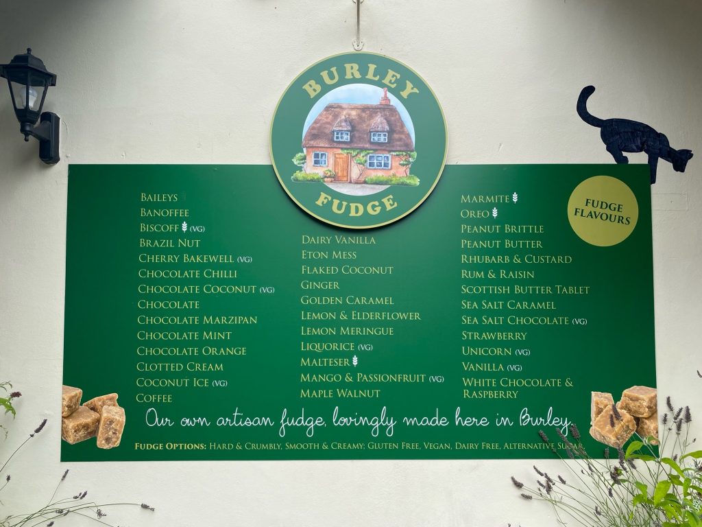 Shop By Flavour – Burley Fudge Shop